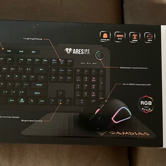 Gamdias | Video Games & Consoles | New Ares 3in Gaming Keyboard | Poshmark